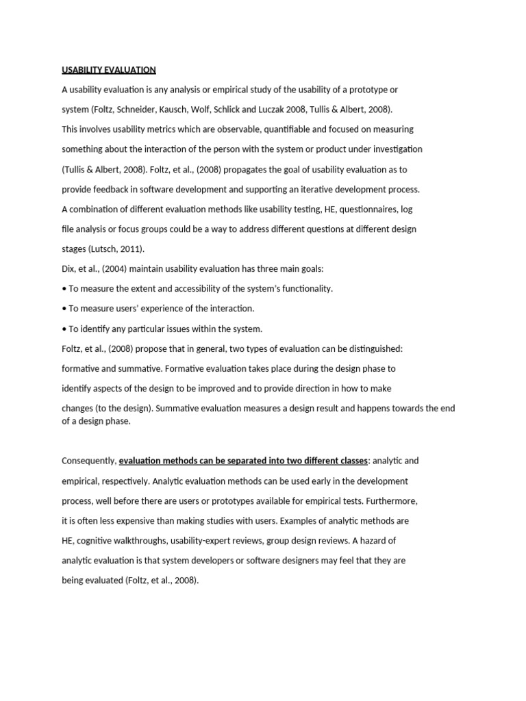 Usability Evaluation Bi | PDF | Usability | Evaluation