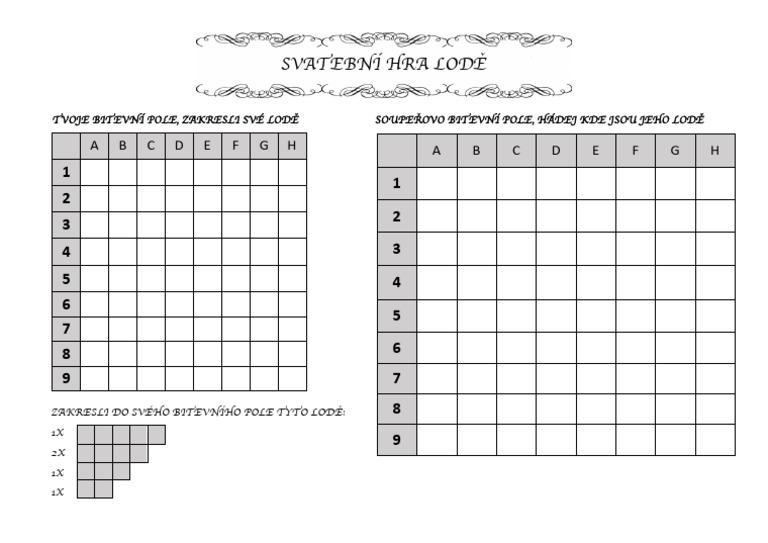 Svatebni-hra-lode | PDF