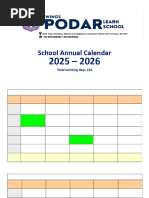 CBSE Academic Calendar 2025-26 | PDF | Observances | Religious Holidays