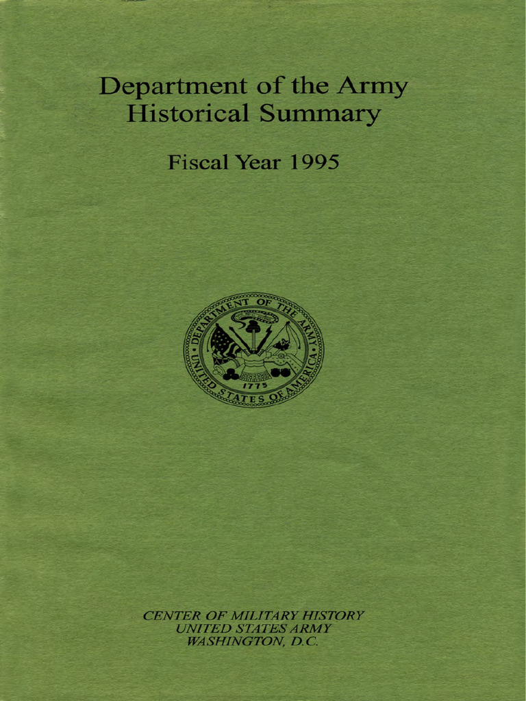 Httpshistory - army.MilbooksDAHSUM1995CMH Pub 101-26-1 PDF | PDF ...
