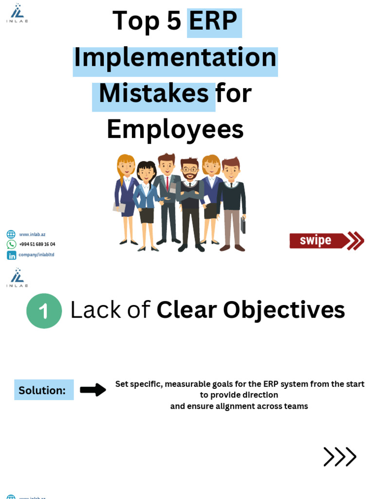Top 5 ERP Implementation Mistakes For | PDF