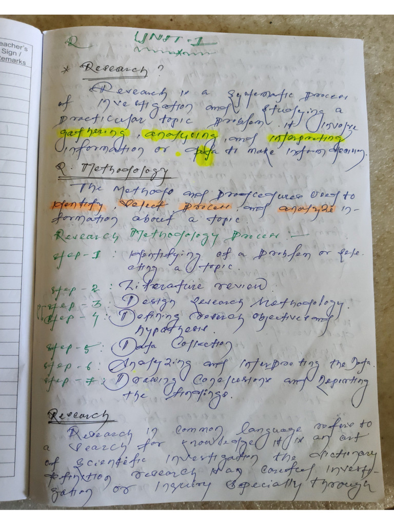 research unit 1 | PDF