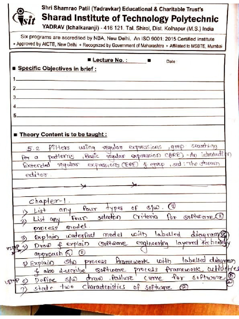 SEN Topics Wise Questions | PDF