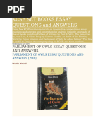 KCSE SET BOOKS ESSAY QUESTIONS and ANSWERS Guide To The Samaritan ...