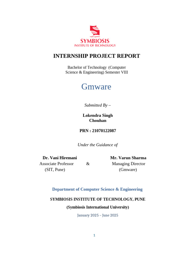 Internship Report - Maitri Gupta | PDF | Search Engine Optimization | Digital Marketing