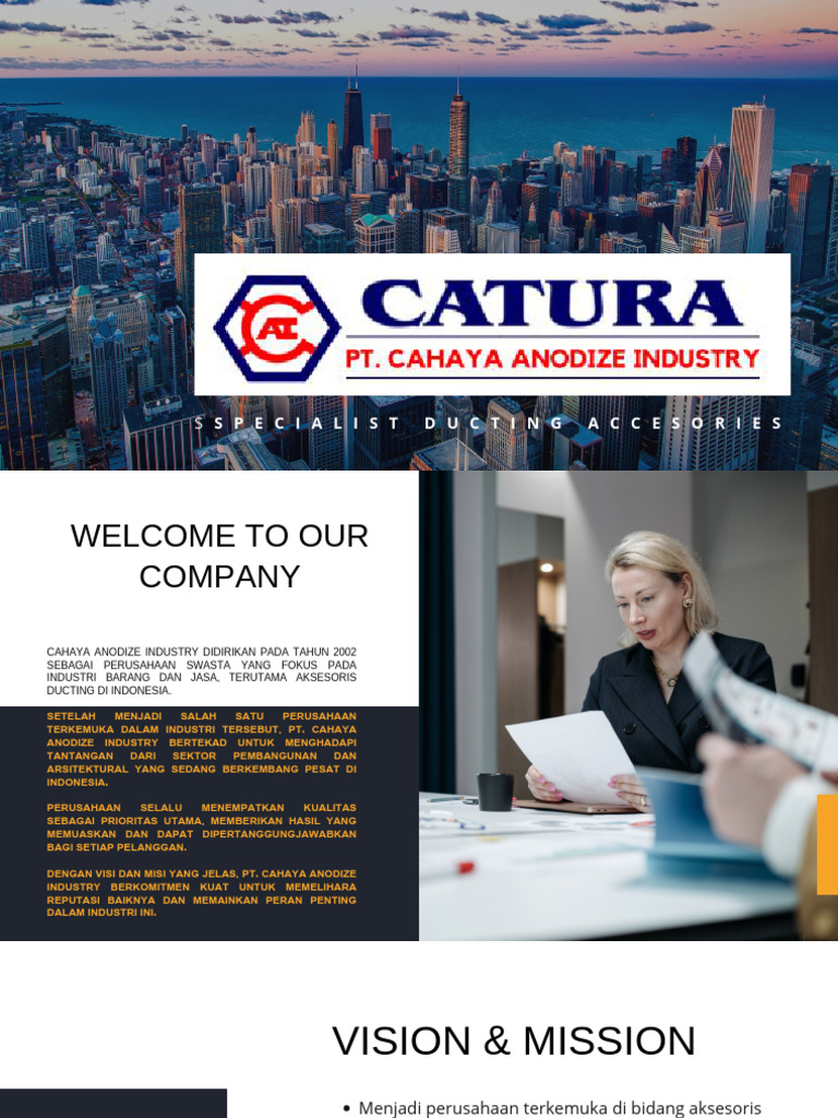 Company Profile Catura Damper & Grill | PDF