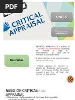 Appendix B Rapid Critical Appraisal Checklists | PDF | Randomized Controlled Trial | Science