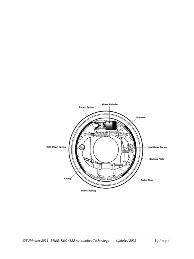Notes 10. BRAKING SYSTEM. Auto Technology_to | PDF | Brake | Anti Lock ...