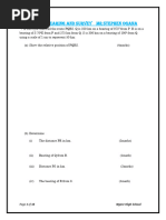 Mu Csec Math Bearings PP Questions | PDF | History