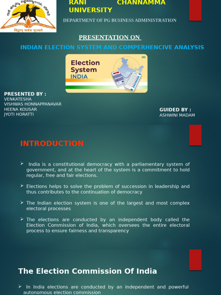 Comprehensive Analysis of Indian Elections | PDF | Elections | Member ...