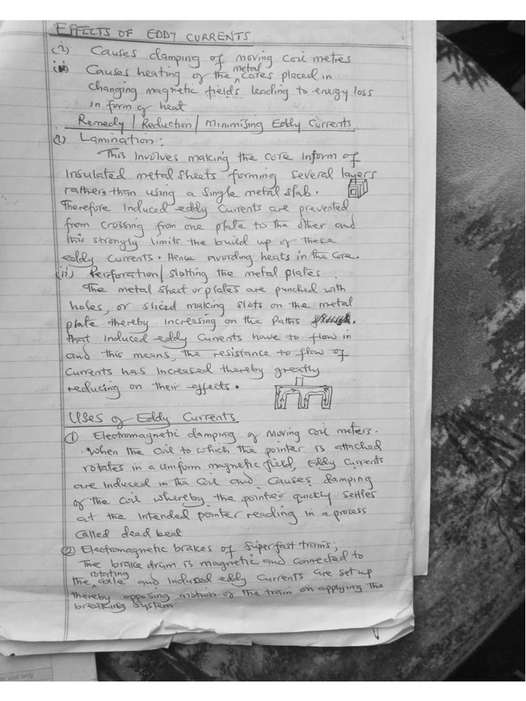 Electromagnetic Induction Notes 2 Pdf