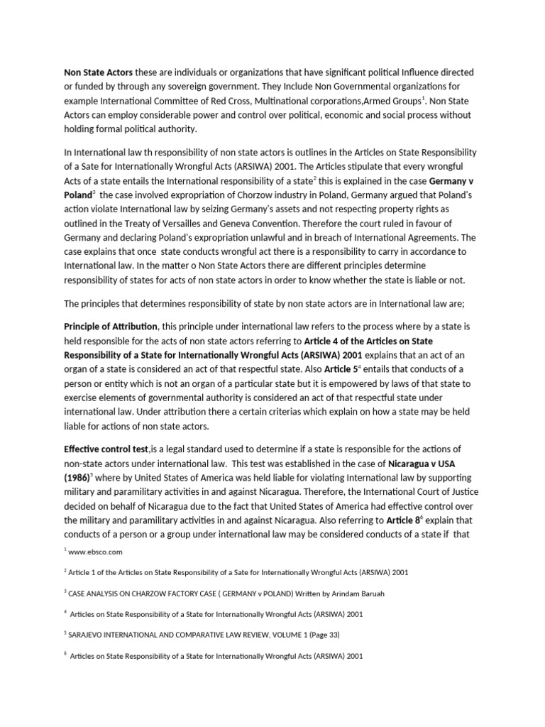 Non State Actor-WPS Office | PDF | Justice | Crime & Violence