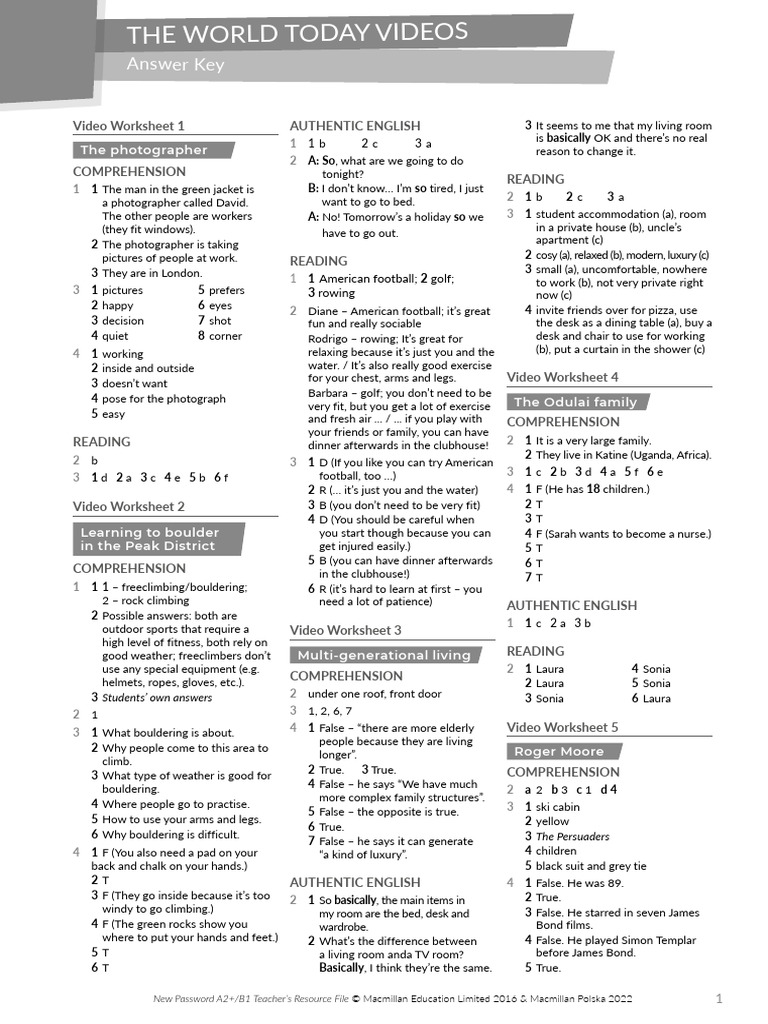 The Persuaders Worksheet Answers | PDF