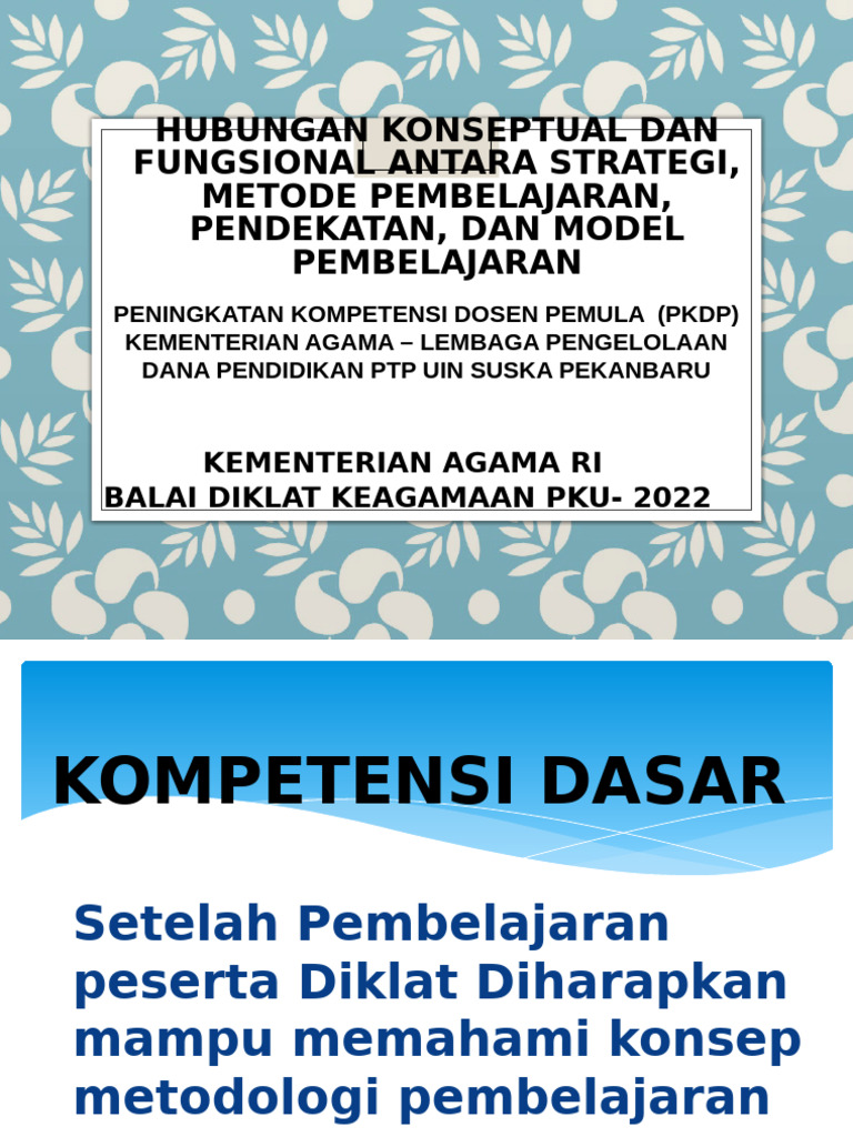 Hubungan Konseptual Dan Fungsional | PDF