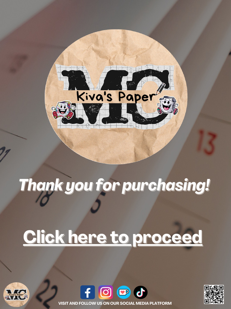 Canva Template Link | PDF