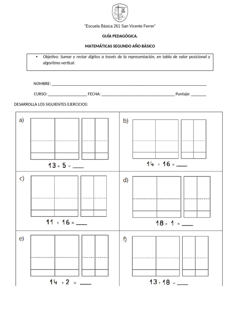 Guía Unidad 1. Clase N°3 | PDF