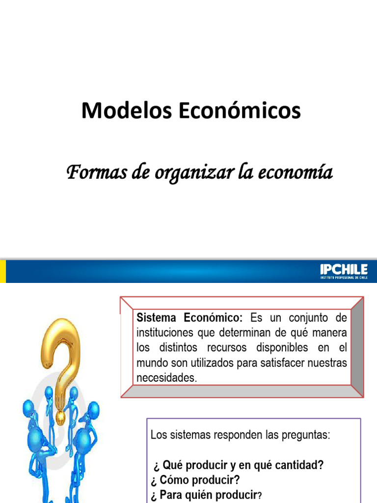 Economía Clase 3. Modelos Económicos | PDF | Economias | Sistema económico