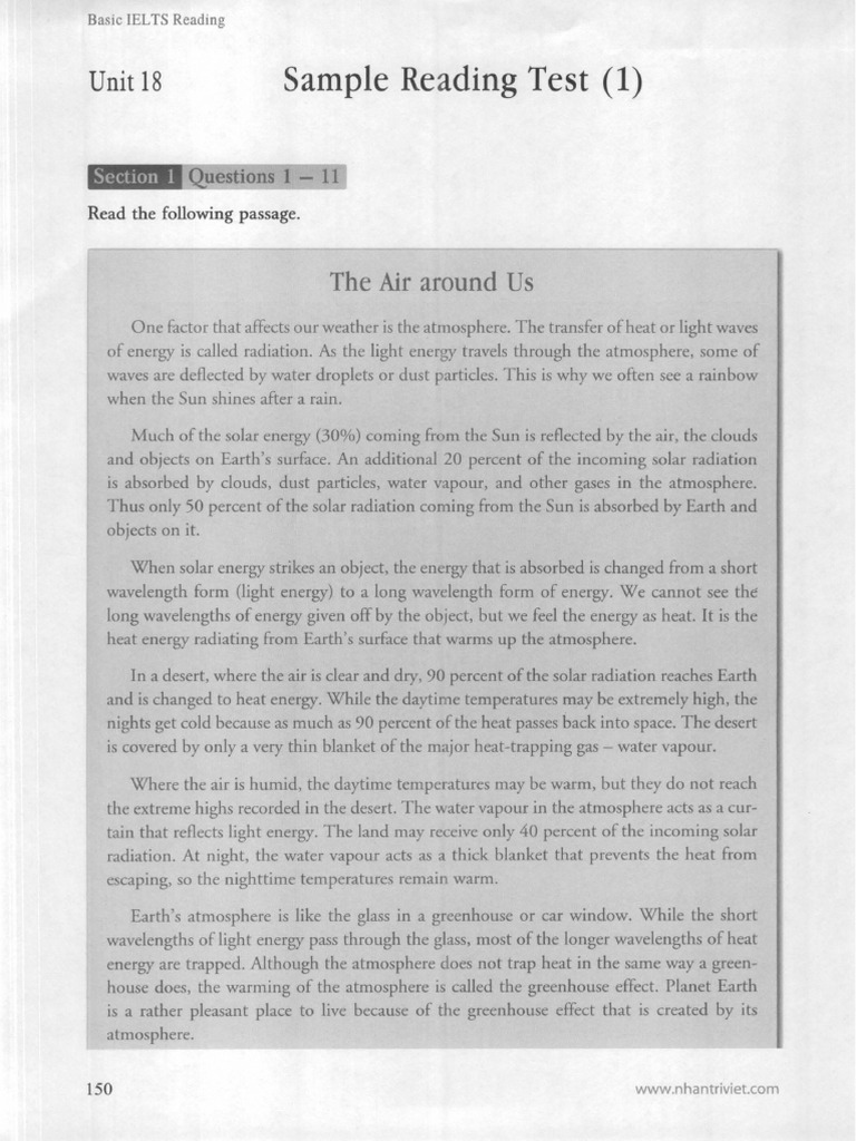 Basic IELTS Reading - Copy | PDF