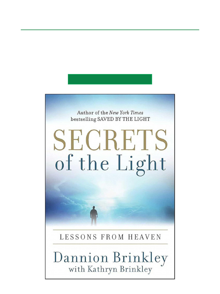 Uncover Secrets of The Light Lessons From Heaven Scribd Full Download | PDF