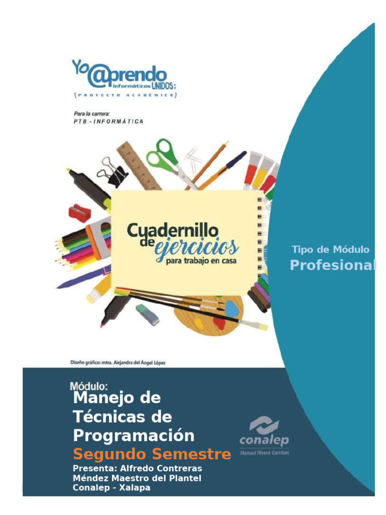 Manejo De Técnicas De Programación MÓdulo Profesional Pdf 0534