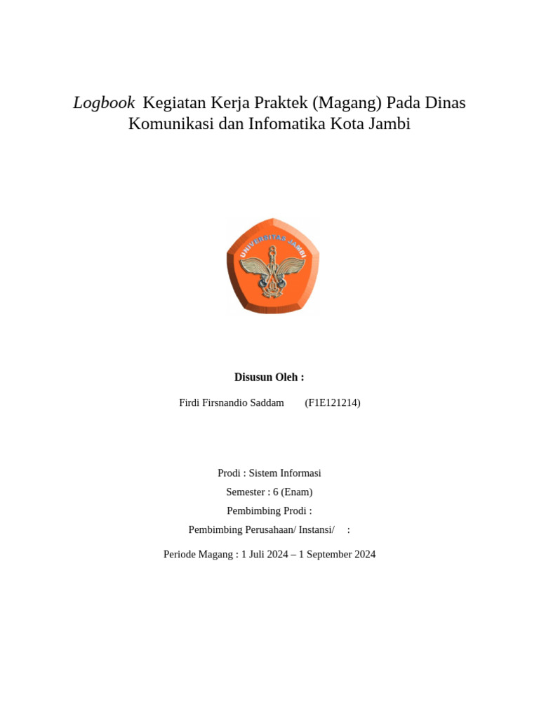 LogBook Saddam | PDF