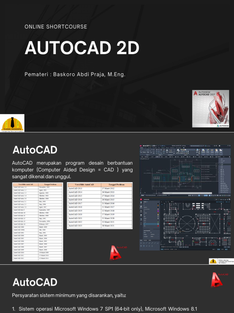 MODUL AUTOCAD 2D LTS | PDF