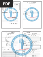 MẪU LÝ LỊCH SINH VIÊN | PDF