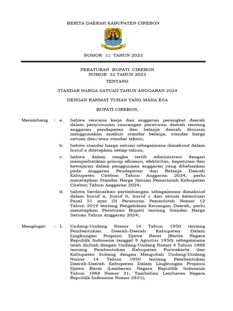 Buku SSH 2024 Lampiran I Dan II | PDF