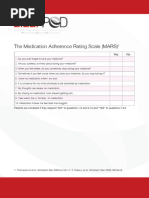 5 Morisky Medication Adherence-Scale PDF | PDF | Medicine | Clinical ...