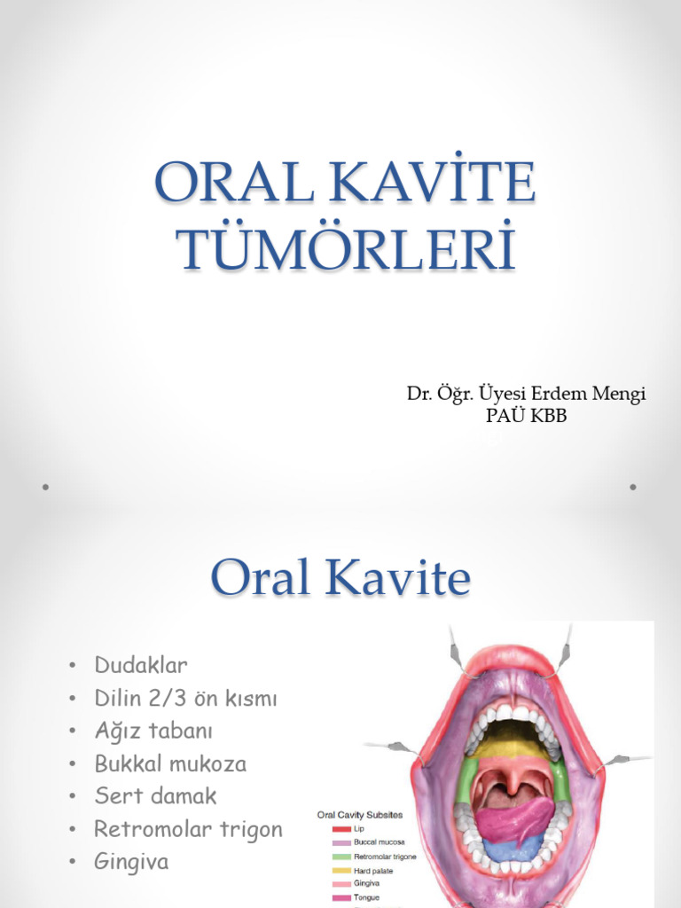 6 ORAL KAVİTE TÜMÖRLERİ | PDF