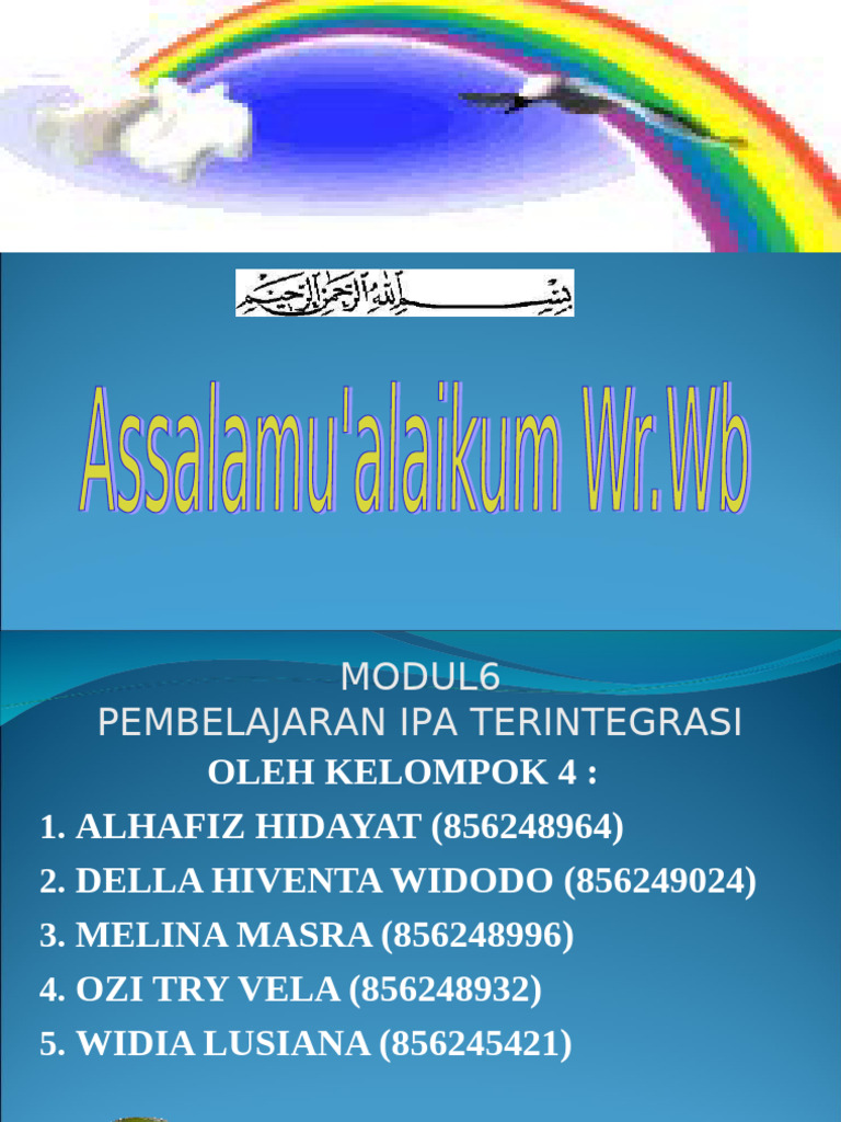 Pembelajaran IPA Terintegrasi di SD | PDF