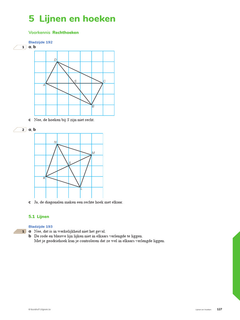 Uitwerkingen 1 Vwo Hoofdstuk 5 | PDF