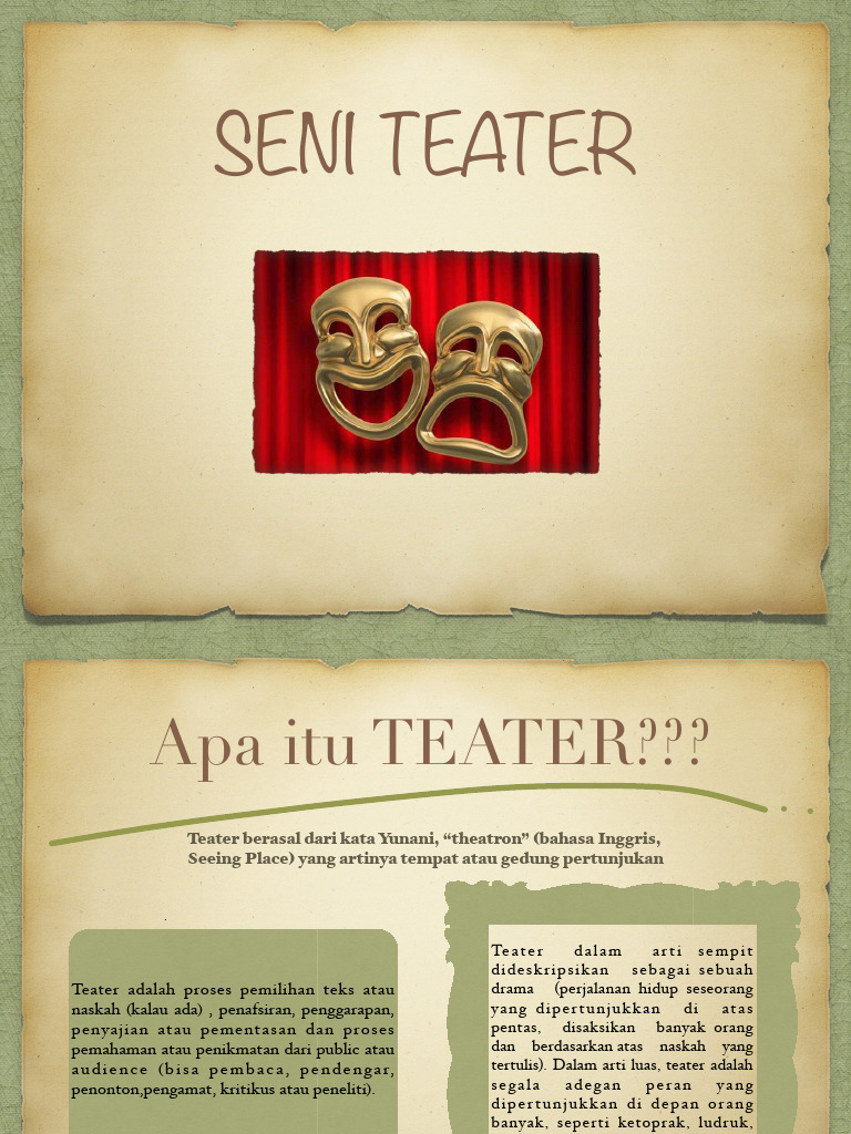 Seni Teater | PDF