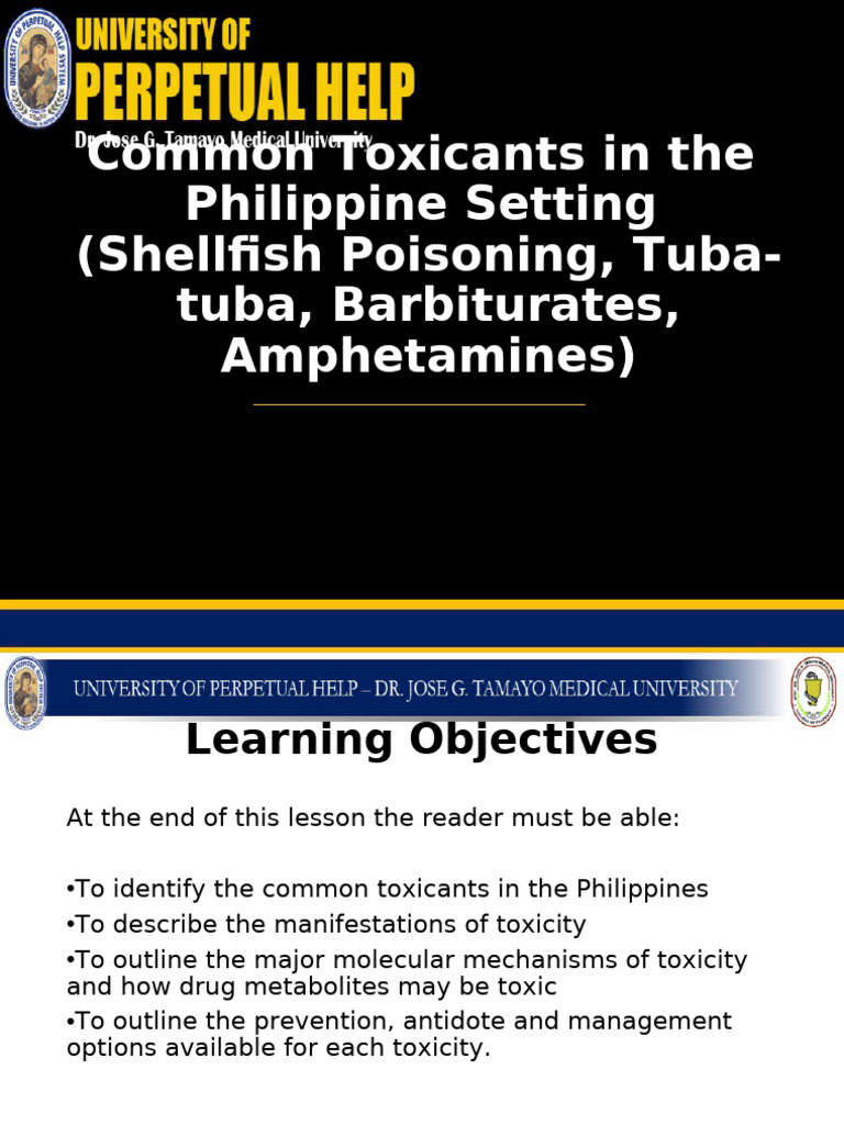 Common Toxicants in The Philippine Setti | PDF | Shellfish
