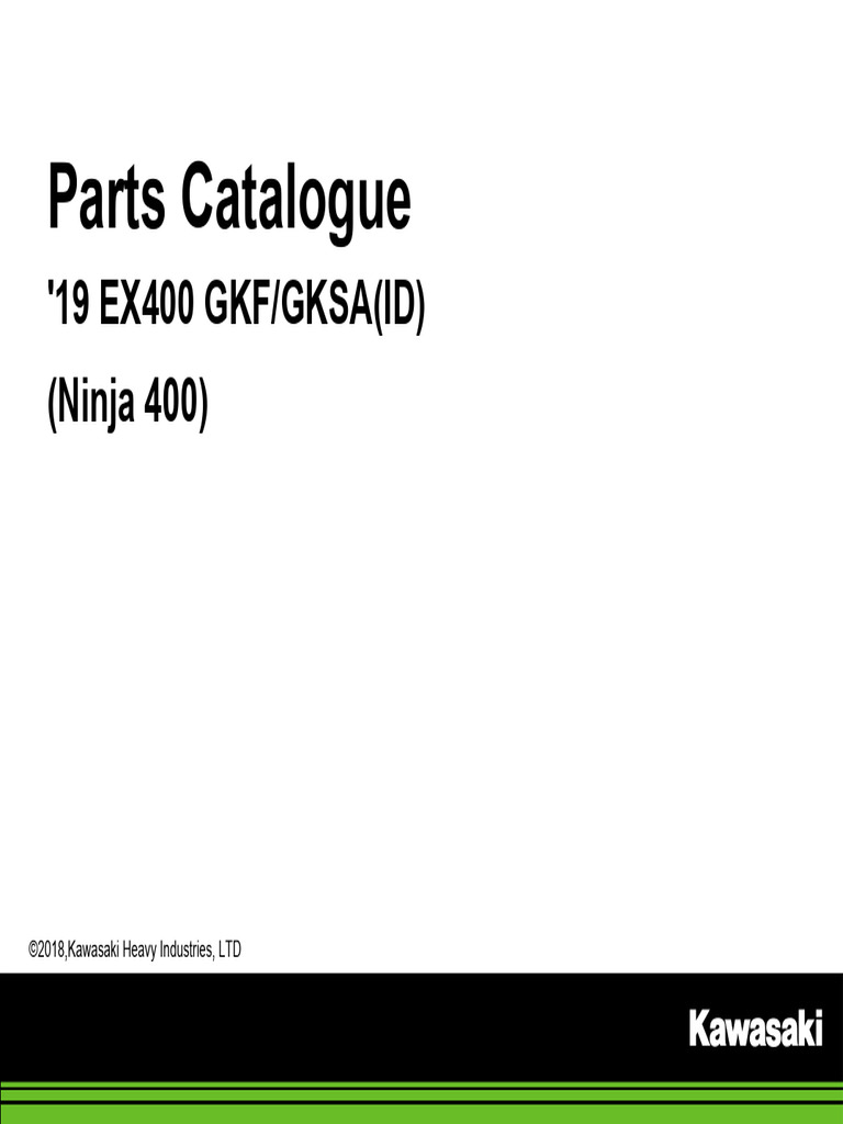 EX400-1 Parts | PDF | Automotive Technologies | Engine Technology