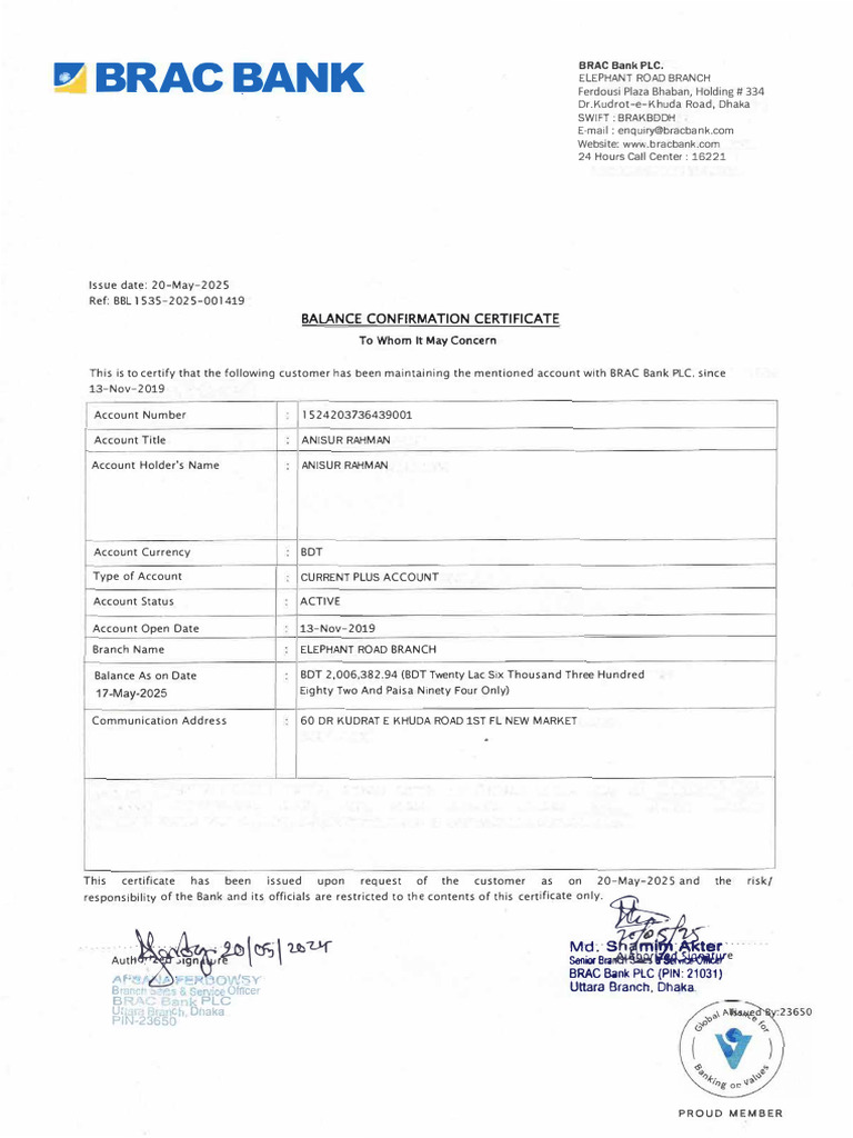 Anis Ur Rahman Bank SOLVENCY | PDF