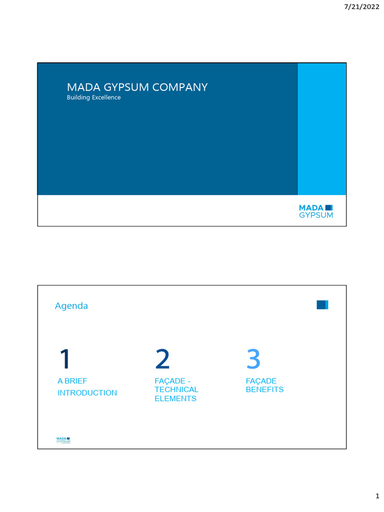 Facade Intro Taster Slides | PDF | Building | Materials