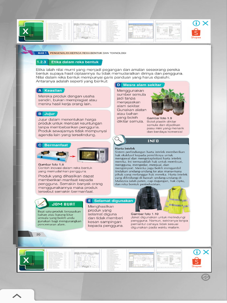 Buku Teks RBT Tingkatan 1 | PDF
