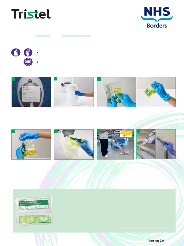 Tristel Fuse Cleaning Solution Guide | PDF