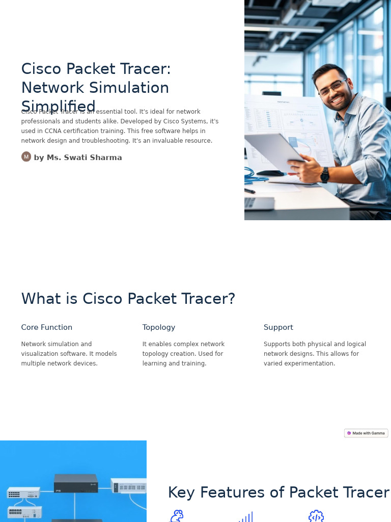 Cisco Packet Tracer Network Simulation Simplified Pdf Computer Network Cisco Certifications