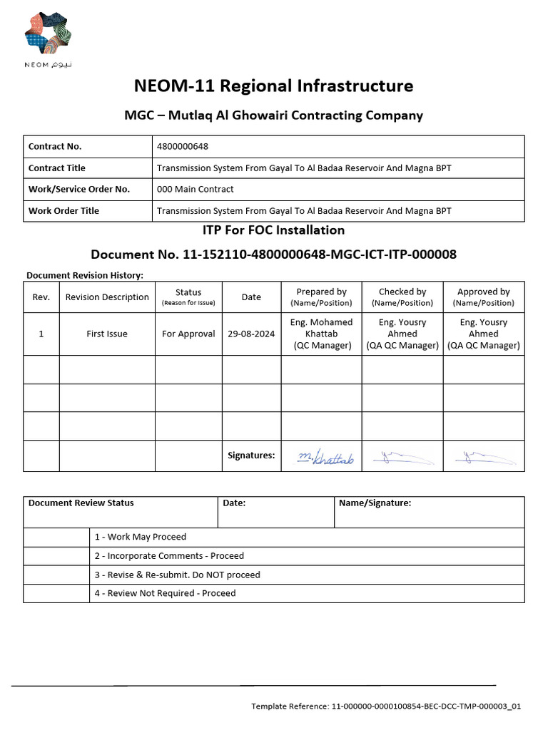 11 152110 4800000648 MGC Ict Itp 000008 - 01 | PDF | Specification (Technical Standard)