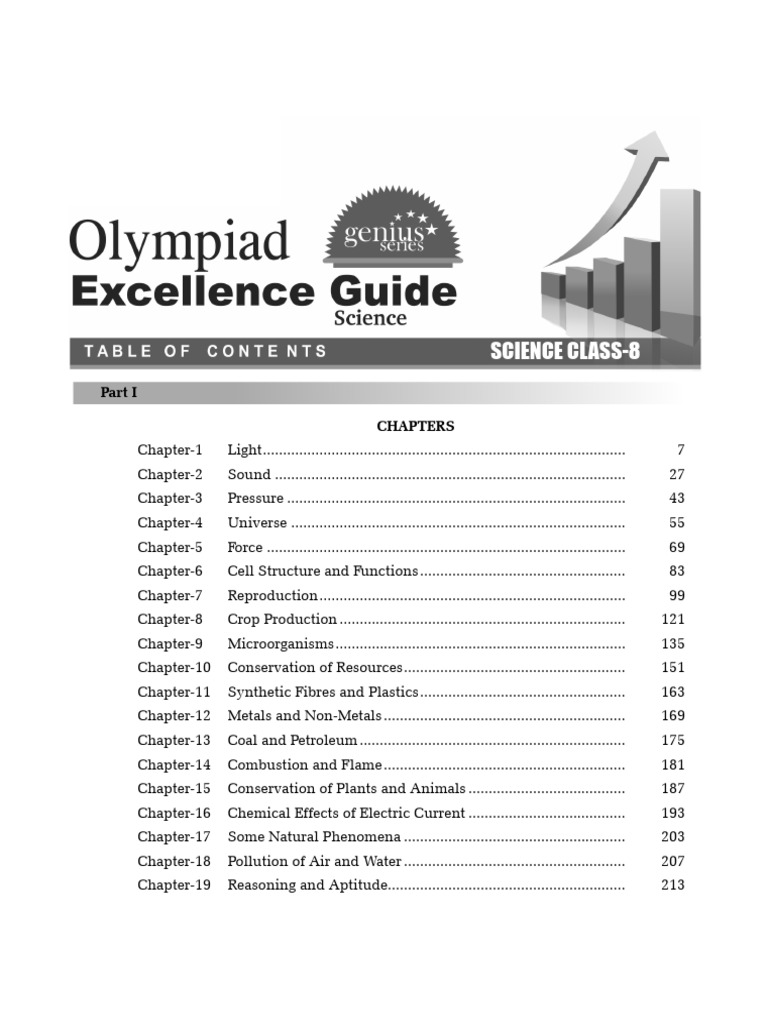 Science Class 8 Textbook Silverzone Olympiad | PDF | Ear | Sound