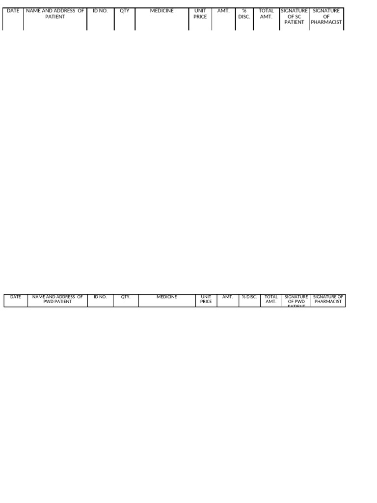 Senior Citizen Template | PDF
