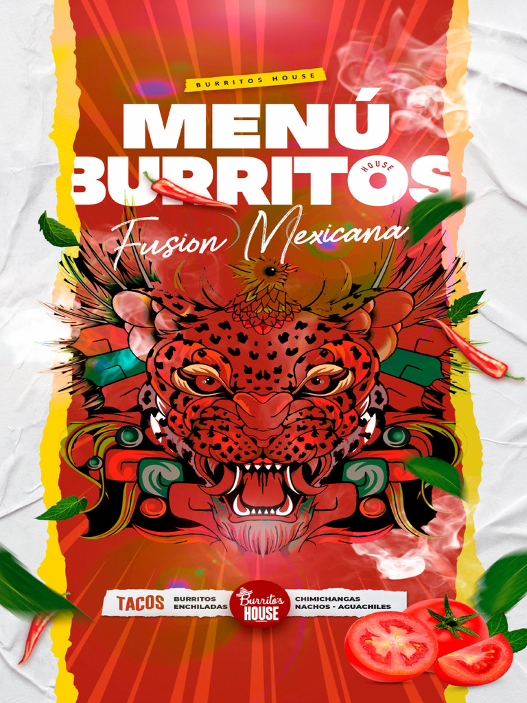Menu Burritos House - 3-4-21 | PDF