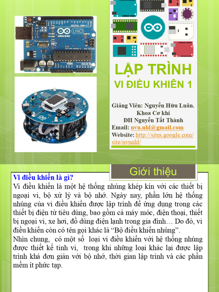 Lap Trinh Arduino | PDF