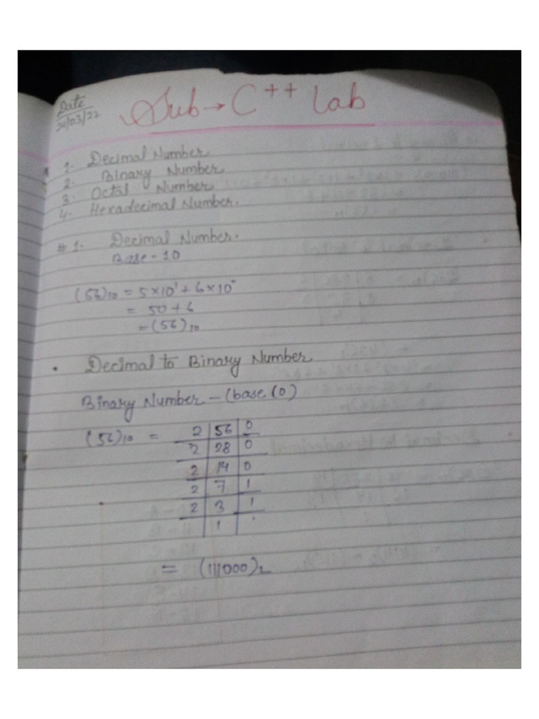 Lab lecture 1 (intro to C++) | PDF