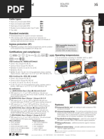 BARTEC FEAM Glands Data Sheet | PDF | Physical Sciences | Secondary Sector Of The Economy