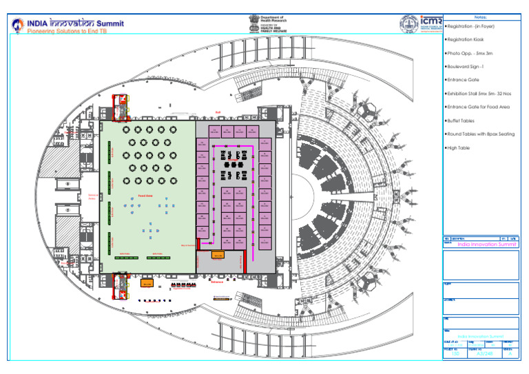 Multipurpose Hall, Bharat Mandapam | PDF