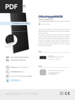 Adani Solar Brochure With Datasheets | PDF | Electrical Components ...