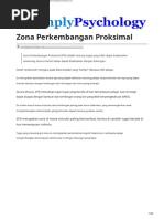 Teori Zona Perkembangan Proksimal Vygotsky | PDF | Karier ...